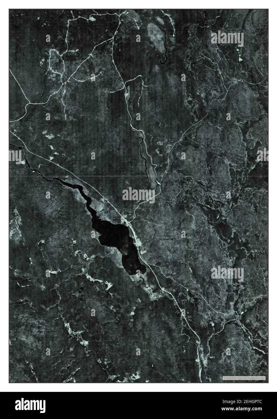 Howe Brook SW, Maine, map 1975, 1:24000, United States of America by ...