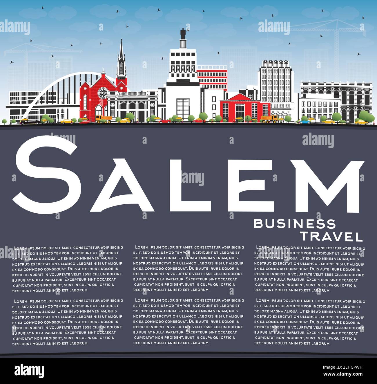 Downtown salem oregon Stock Vector Images - Alamy