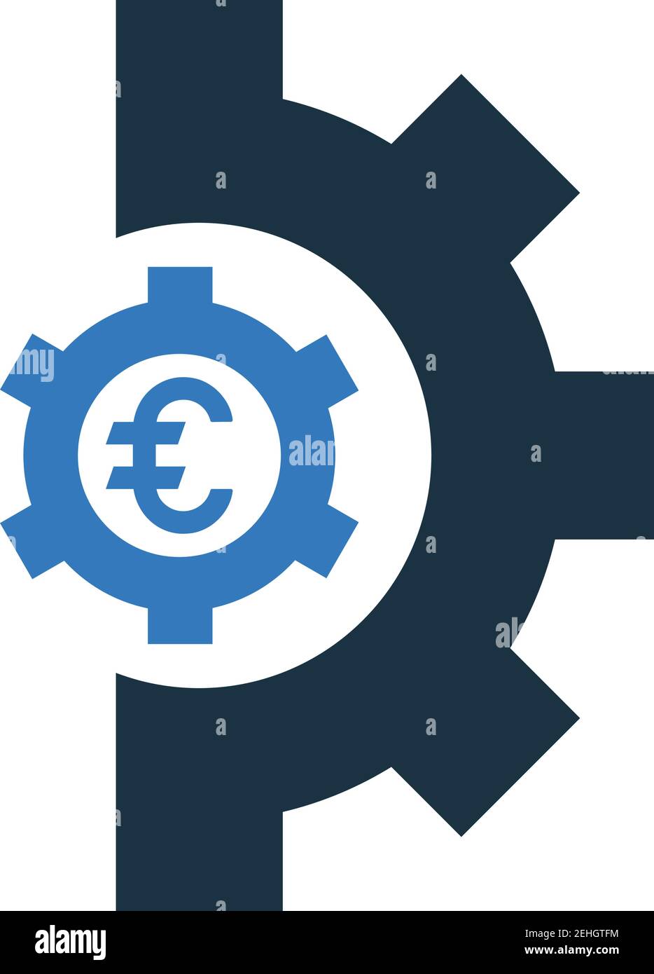 Euro, payment settings icon. Beautiful design and fully editable vector ...