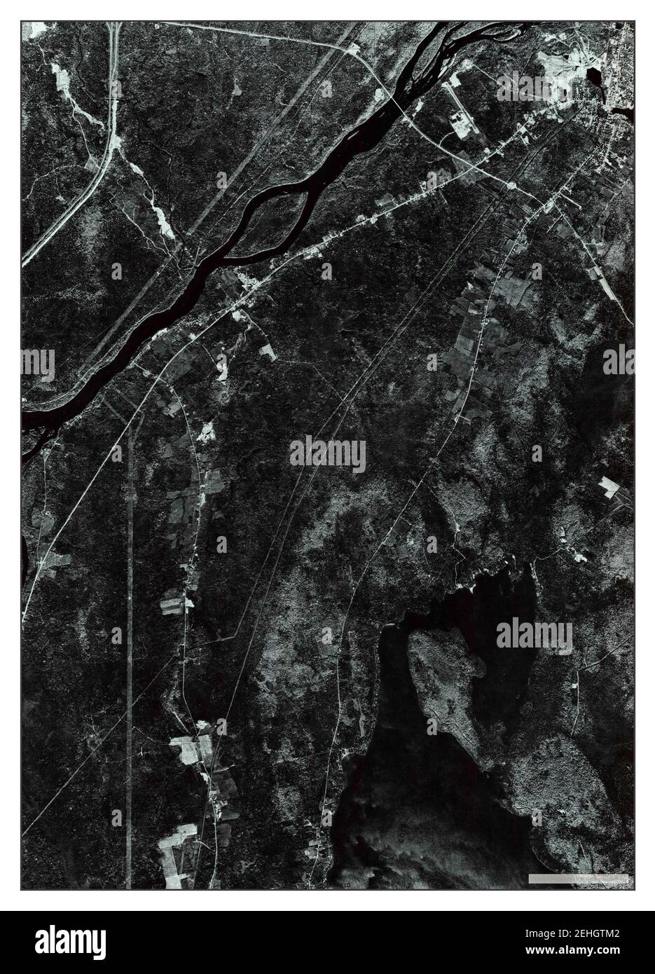 Lincoln SE, Maine, map 1975, 1:24000, United States of America by ...