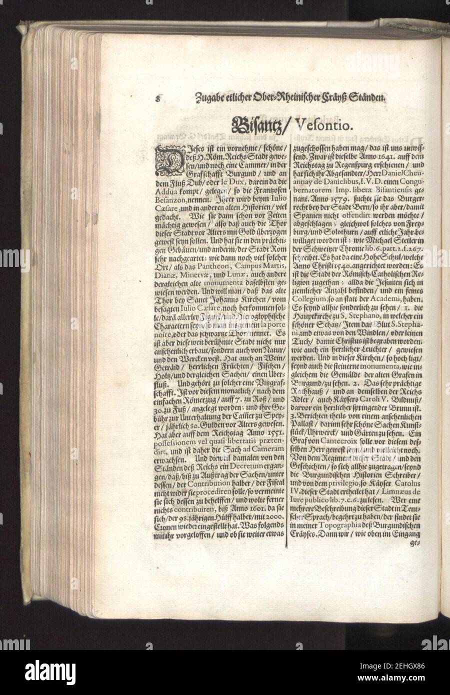 Palatinatus Rheni (Merian) 234 Stock Photo - Alamy