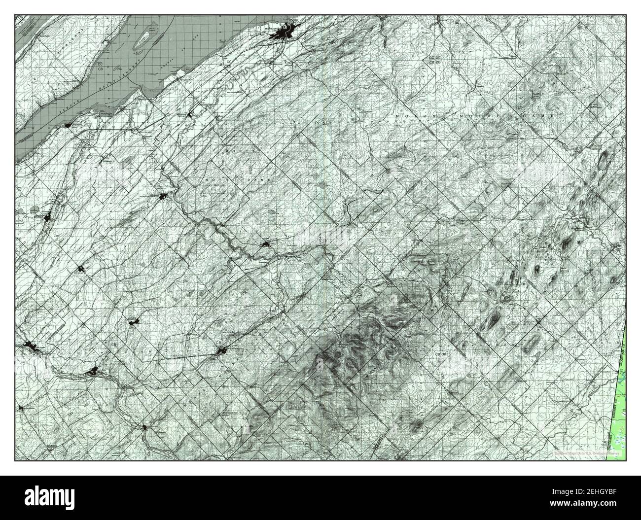 Montmagny map hi-res stock photography and images - Alamy