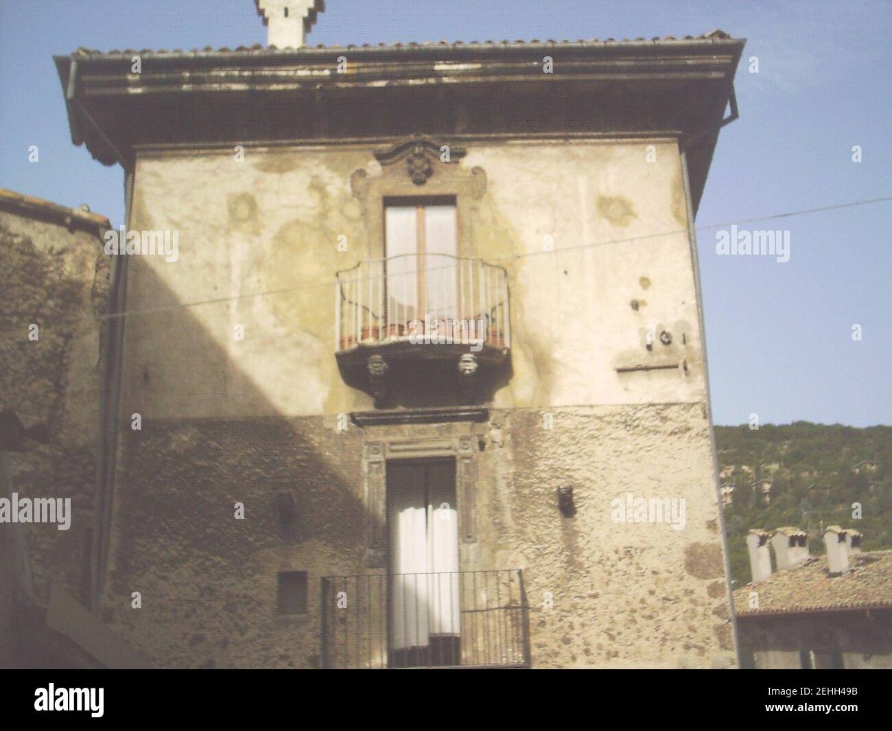 Palazzo Mosca (Scanno Stock Photo - Alamy