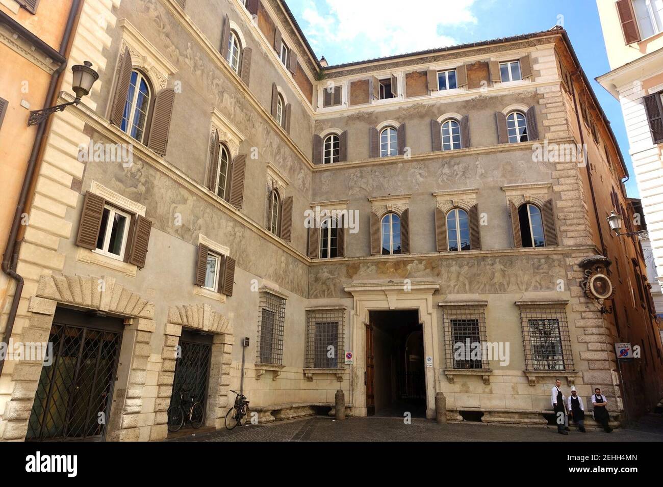 Palazzo Ricci - Rome, Italy Stock Photo - Alamy