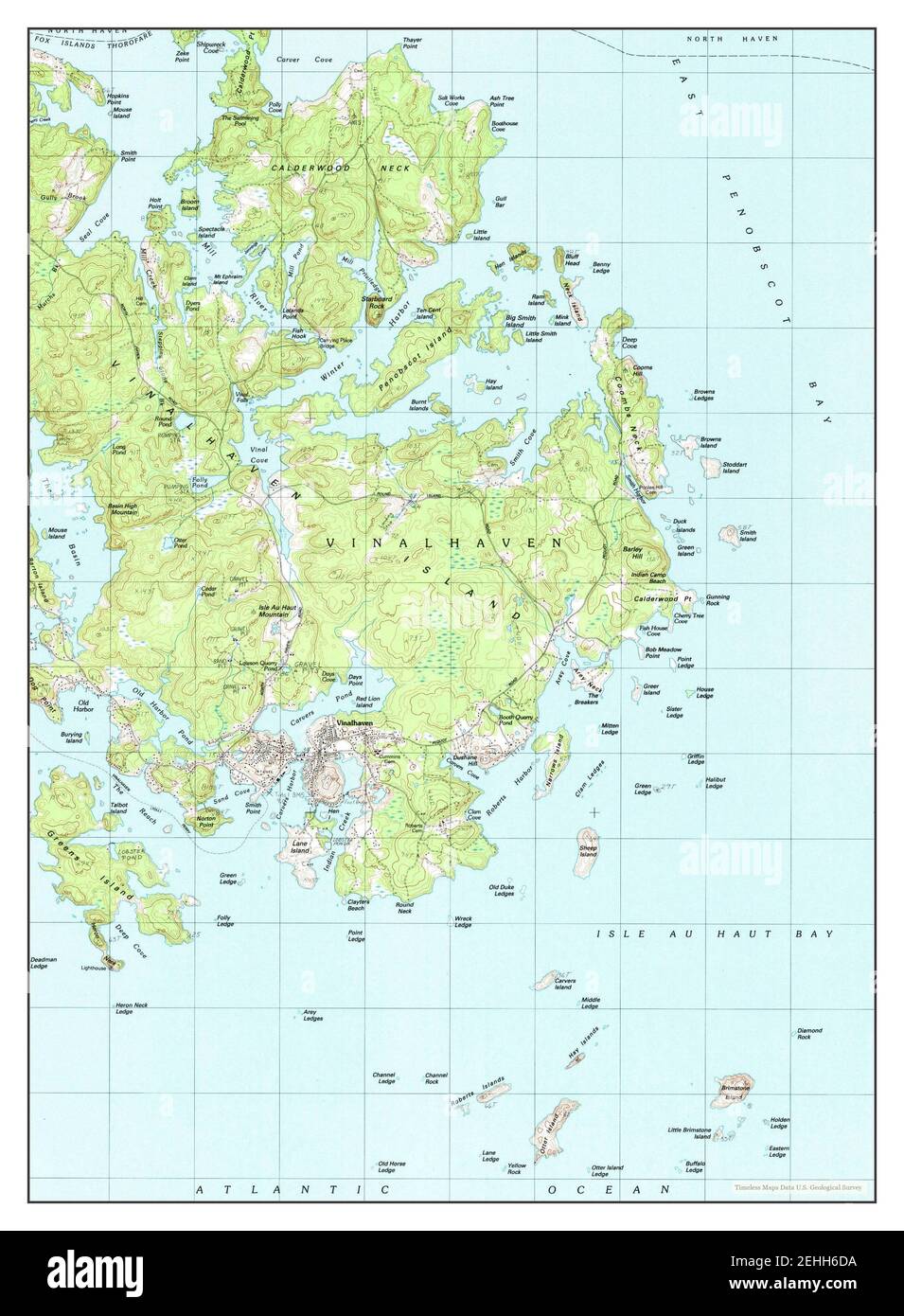 Vinalhaven Cut Out Stock Images & Pictures - Alamy