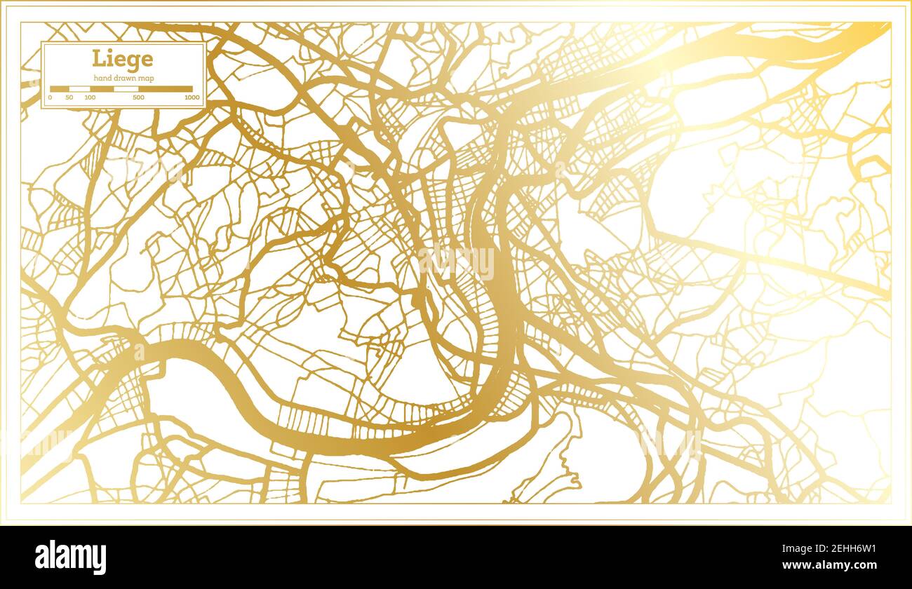 Map of liege Stock Vector Images - Alamy