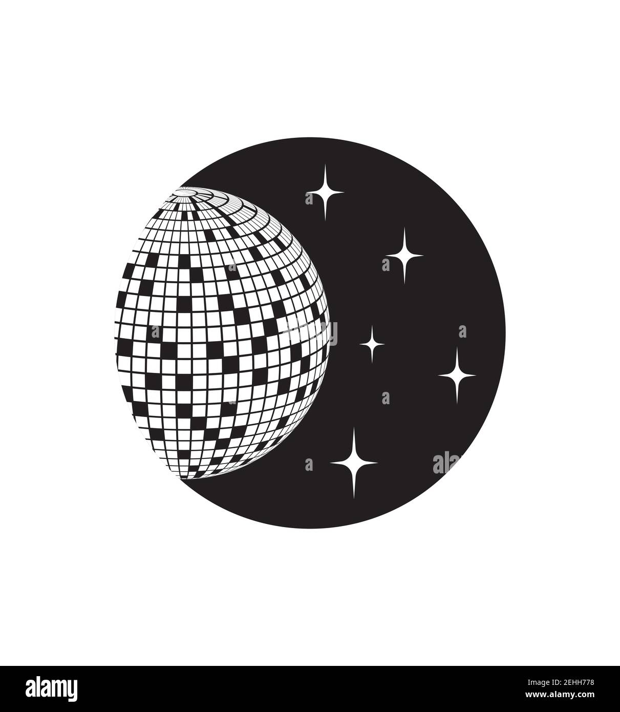 Disco ball Vector icon Disco ball Vector icon Stock Vector Image & Art ...