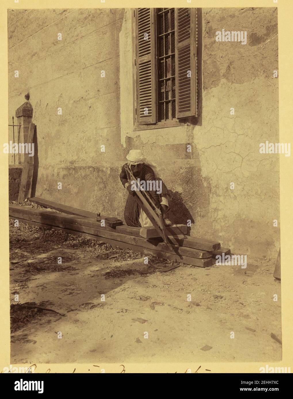 Palestine, Nazareth, a carpenter of Nazareth Stock Photo - Alamy