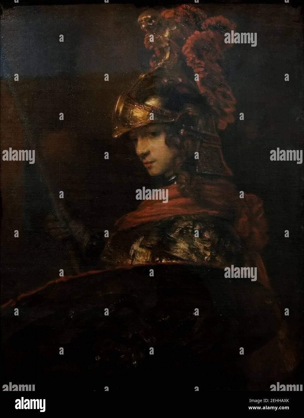 Pallas athena rembrandt hi-res stock photography and images - Alamy