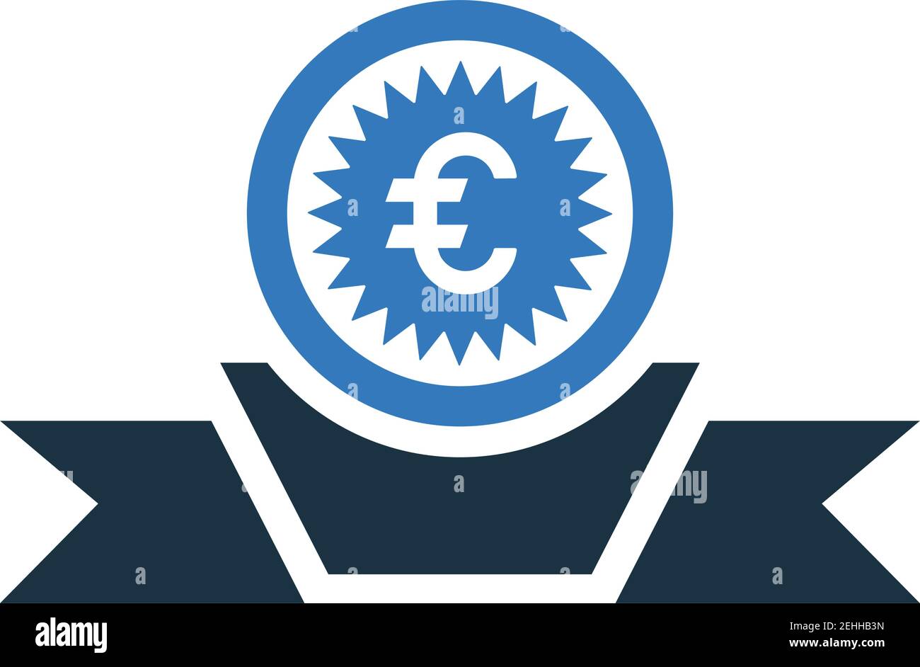 Achievement, euro award icon. Beautiful design and fully editable ...