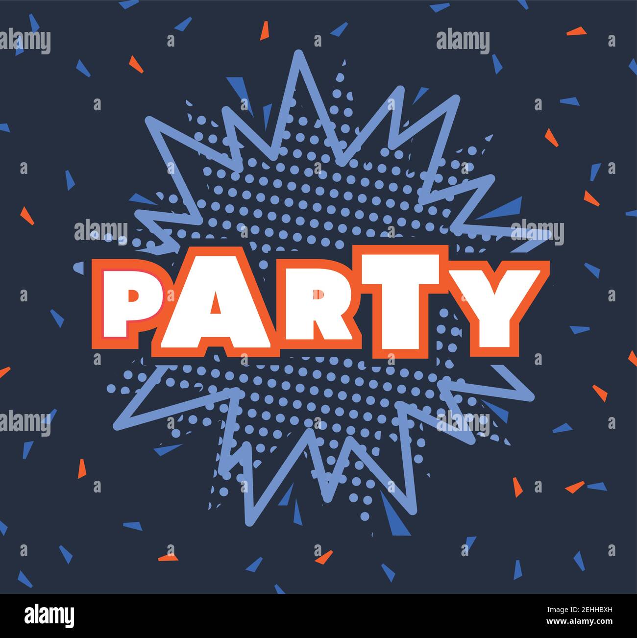 Abstract invitation and vector party festival presentation template ...