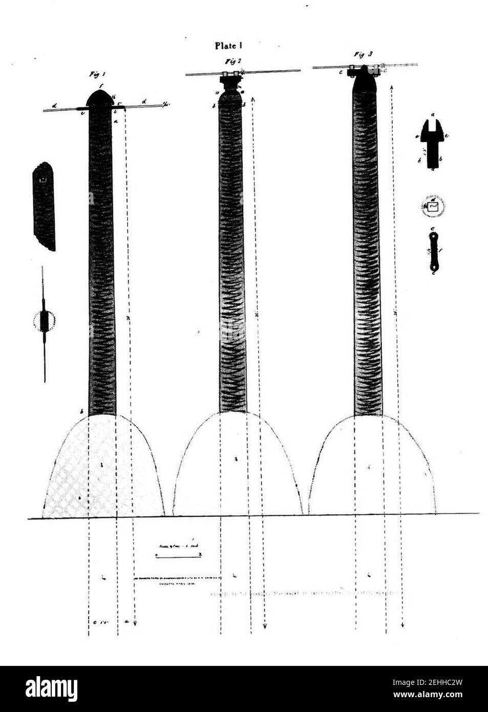 Palm tree posts Stock Photo - Alamy