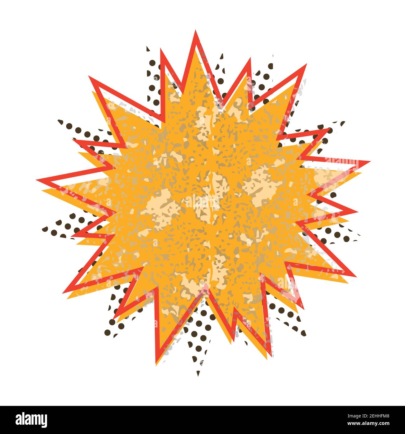 Boom pop art cloud on a vintagegrunge background Stock Vector Image ...