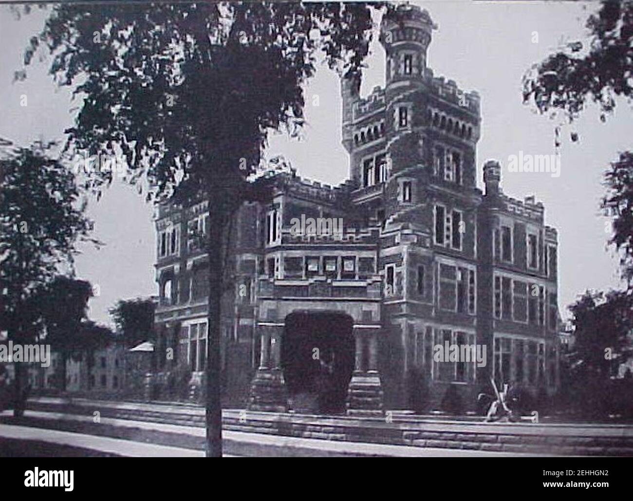 Palmer Castle Chicago Stock Photo - Alamy