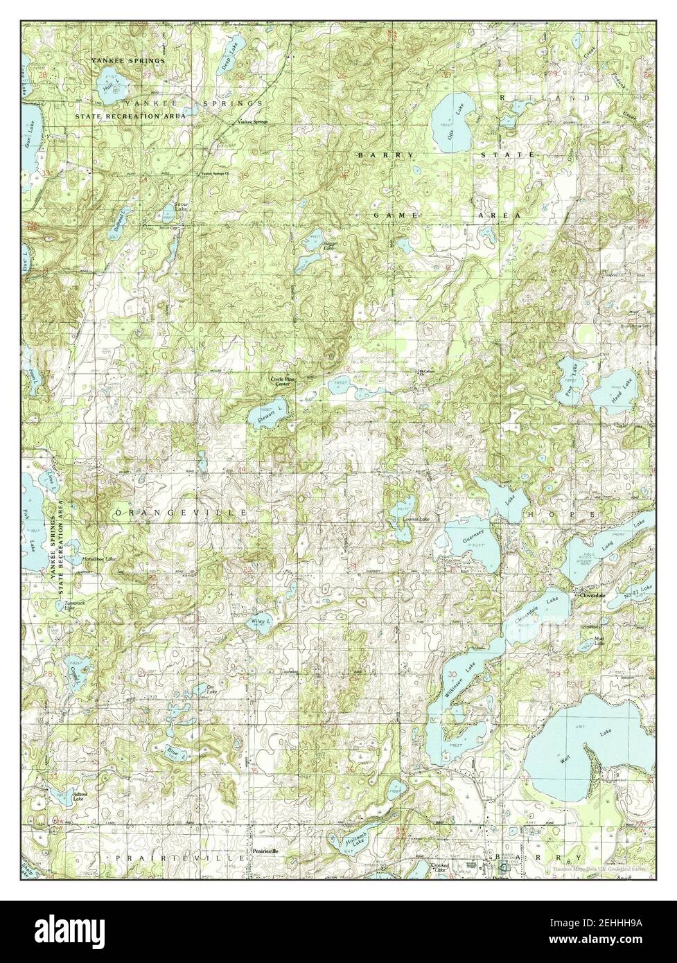 Map of cloverdale hi-res stock photography and images - Alamy