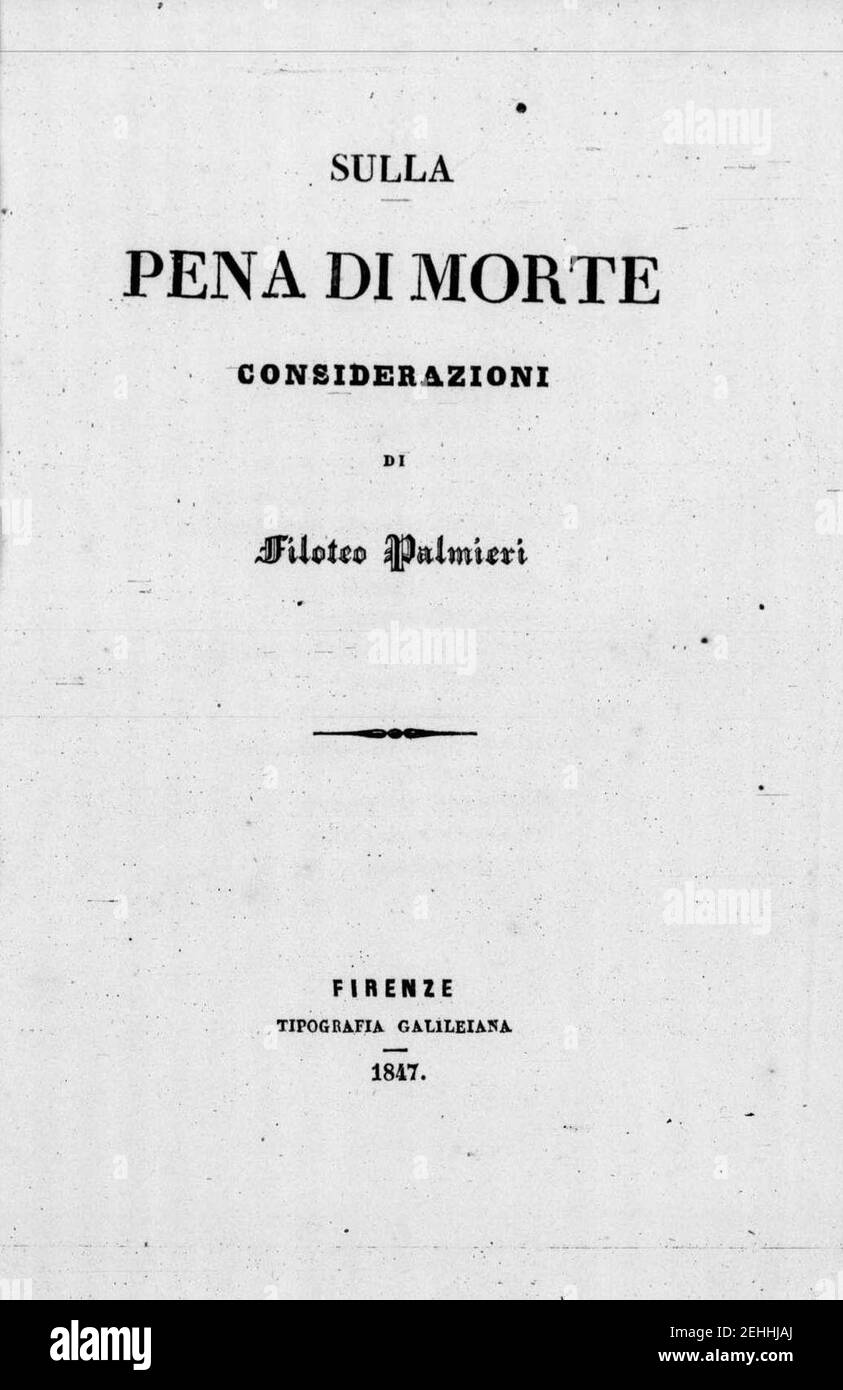 Pena di morte hi-res stock photography and images - Alamy