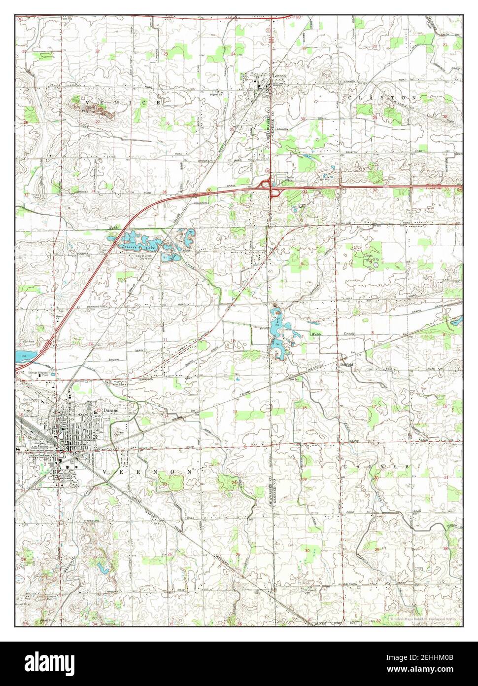 Map Of Durand High Resolution Stock Photography and Images - Alamy