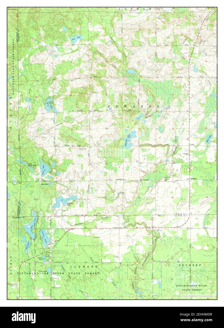 Map of edwards hi-res stock photography and images - Alamy