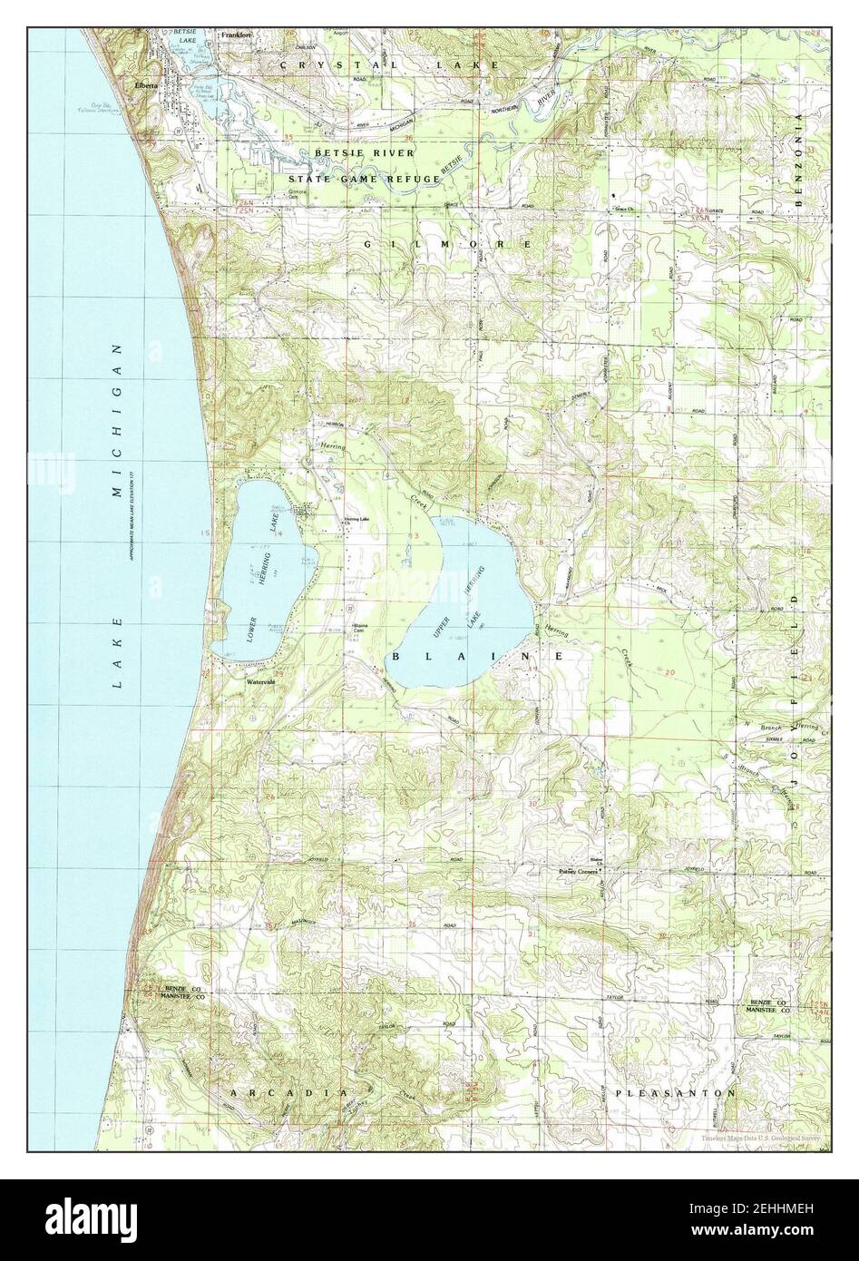 Map of elberta hi-res stock photography and images - Alamy