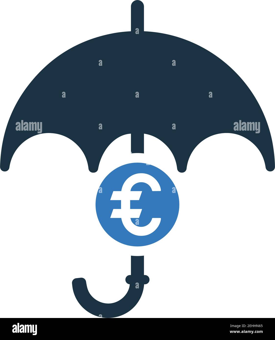 Insurance, umbrella , euro security icon. Perfect for use in designing ...