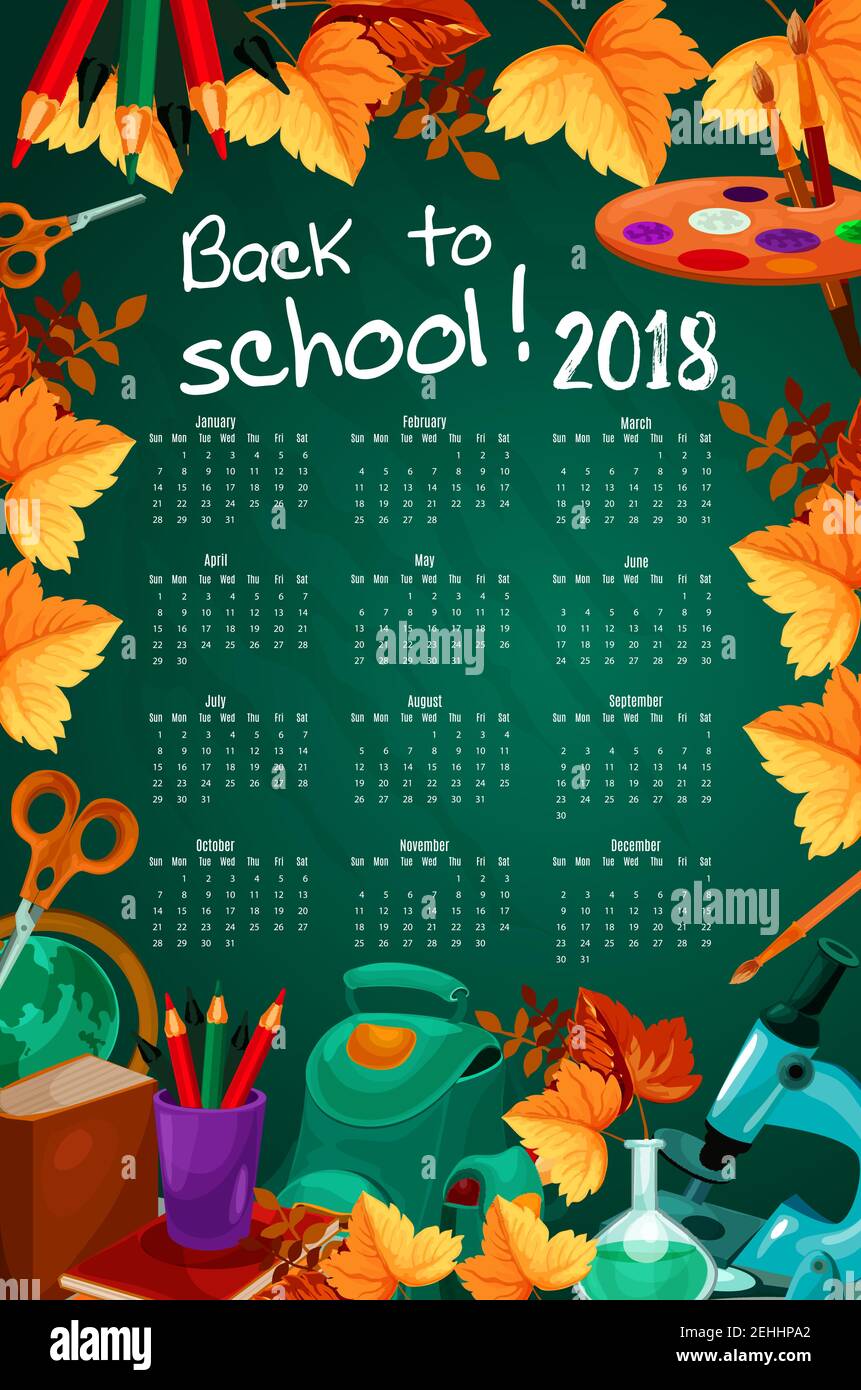 Calendar Poster Template