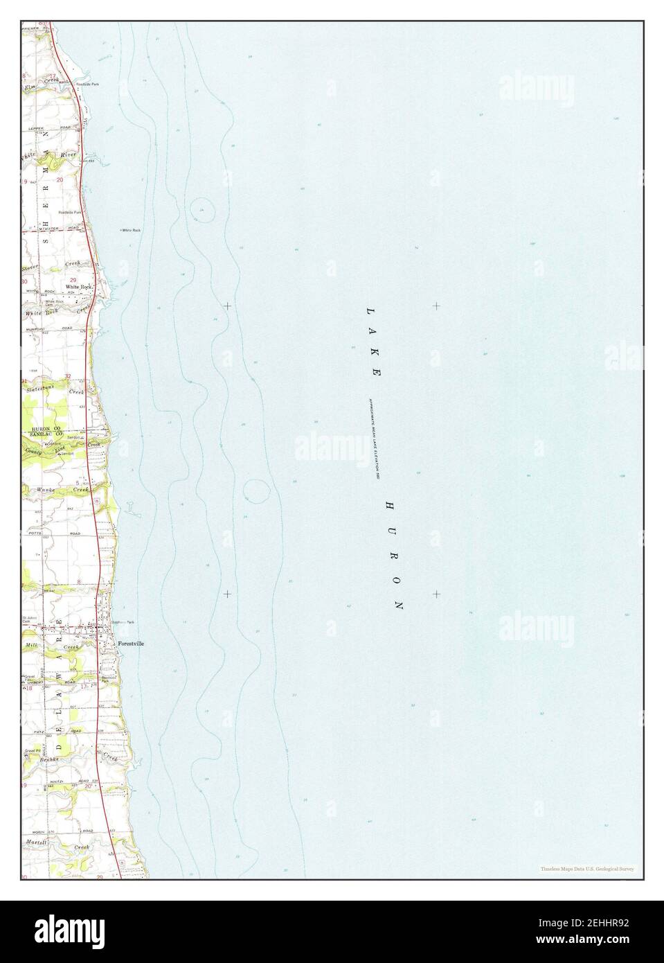 Map of forestville hi-res stock photography and images - Alamy