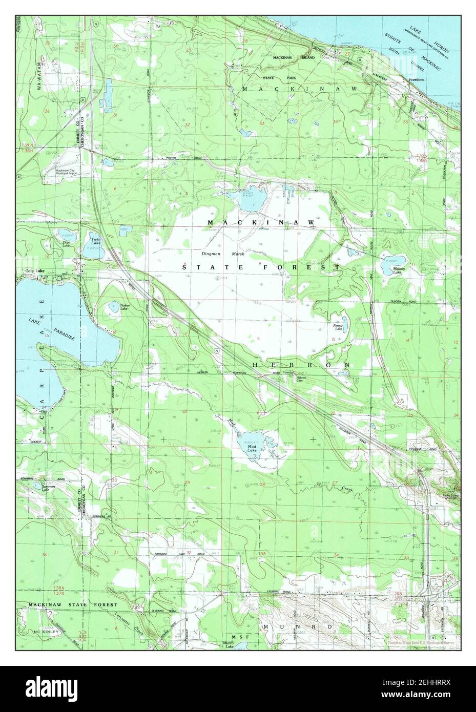 Freedom, Michigan, map 1982, 1:25000, United States of America by ...