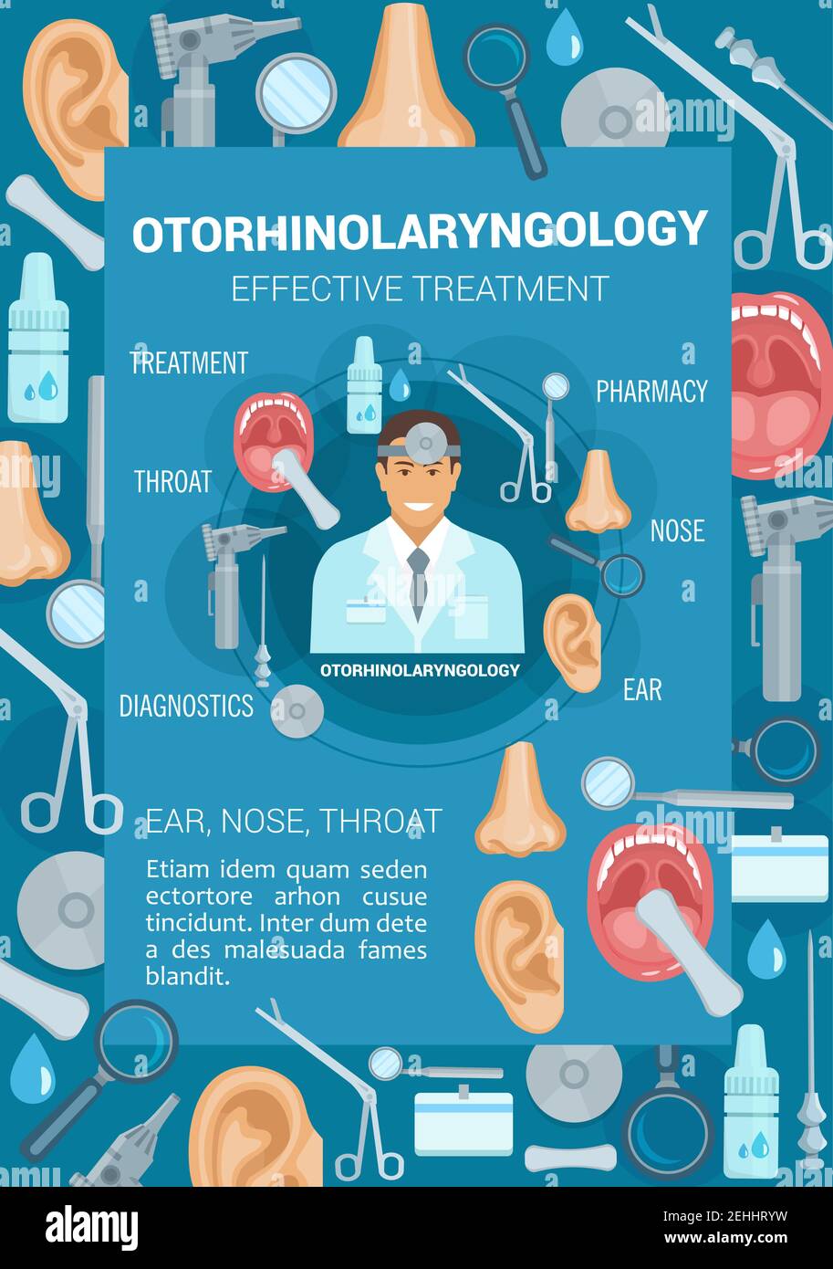 Ent equipment Stock Vector Images - Alamy