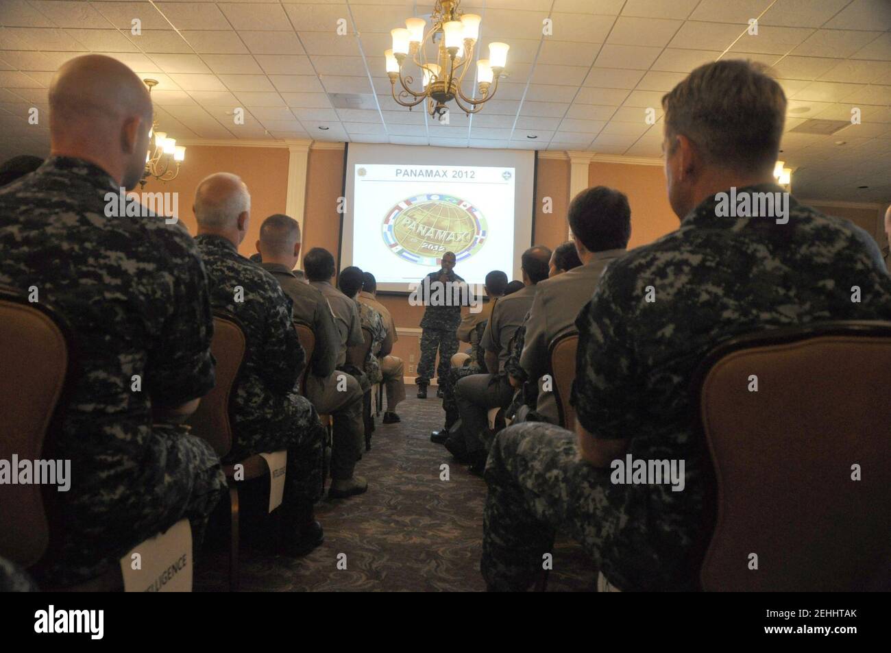 PANAMAX opening ceremony 120806 Stock Photo - Alamy