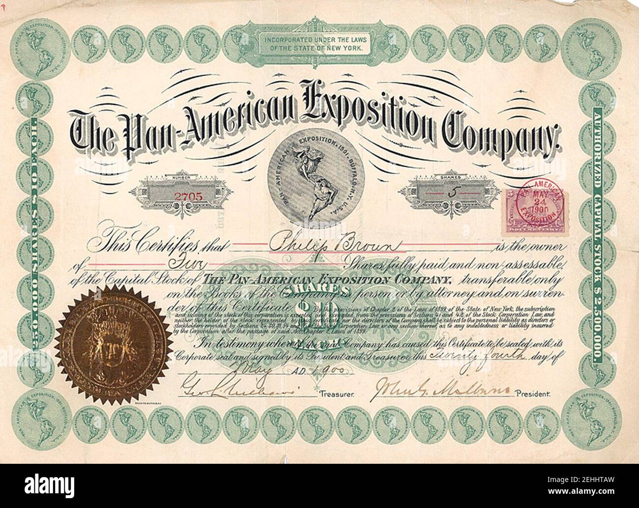 Pan-American Exposition Company 1900 Stock Photo - Alamy