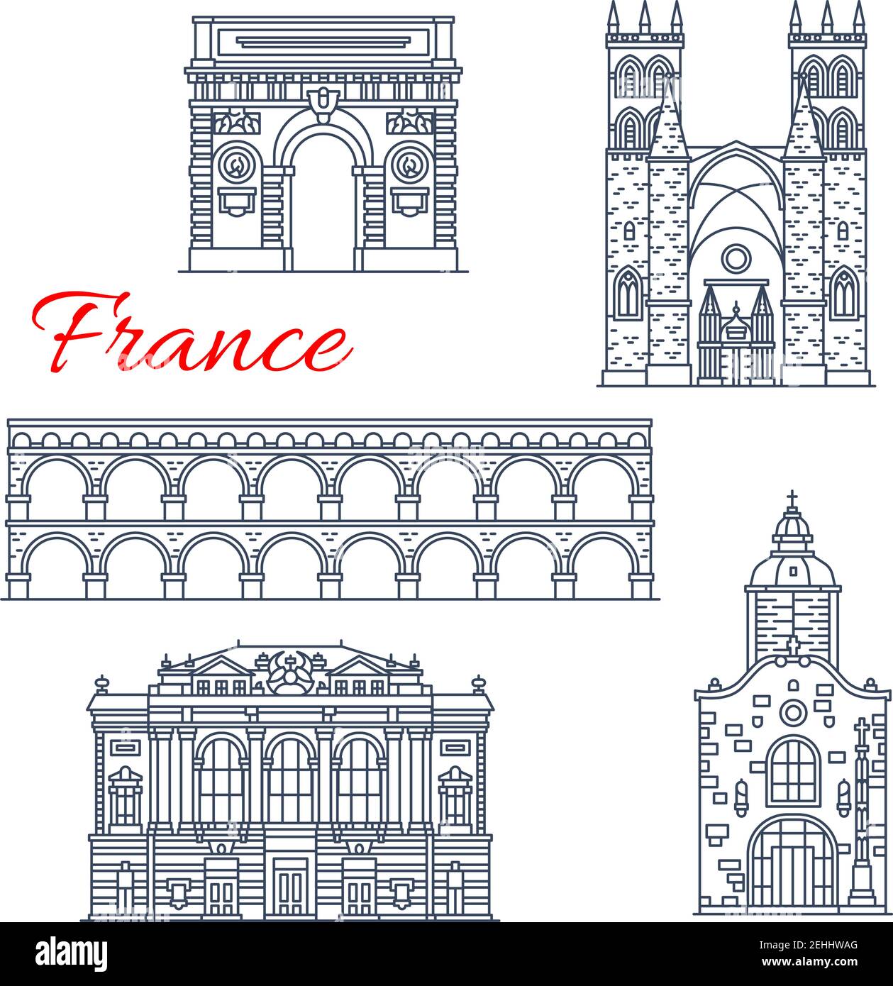 Famous French Buildings