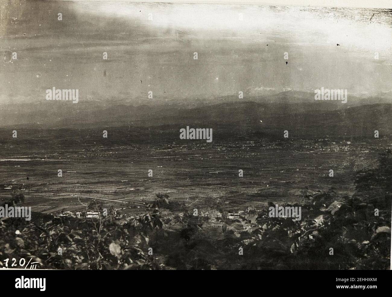 Panorama vom Fajti hrib Kote 464 südöstlich Görz Stock Photo - Alamy