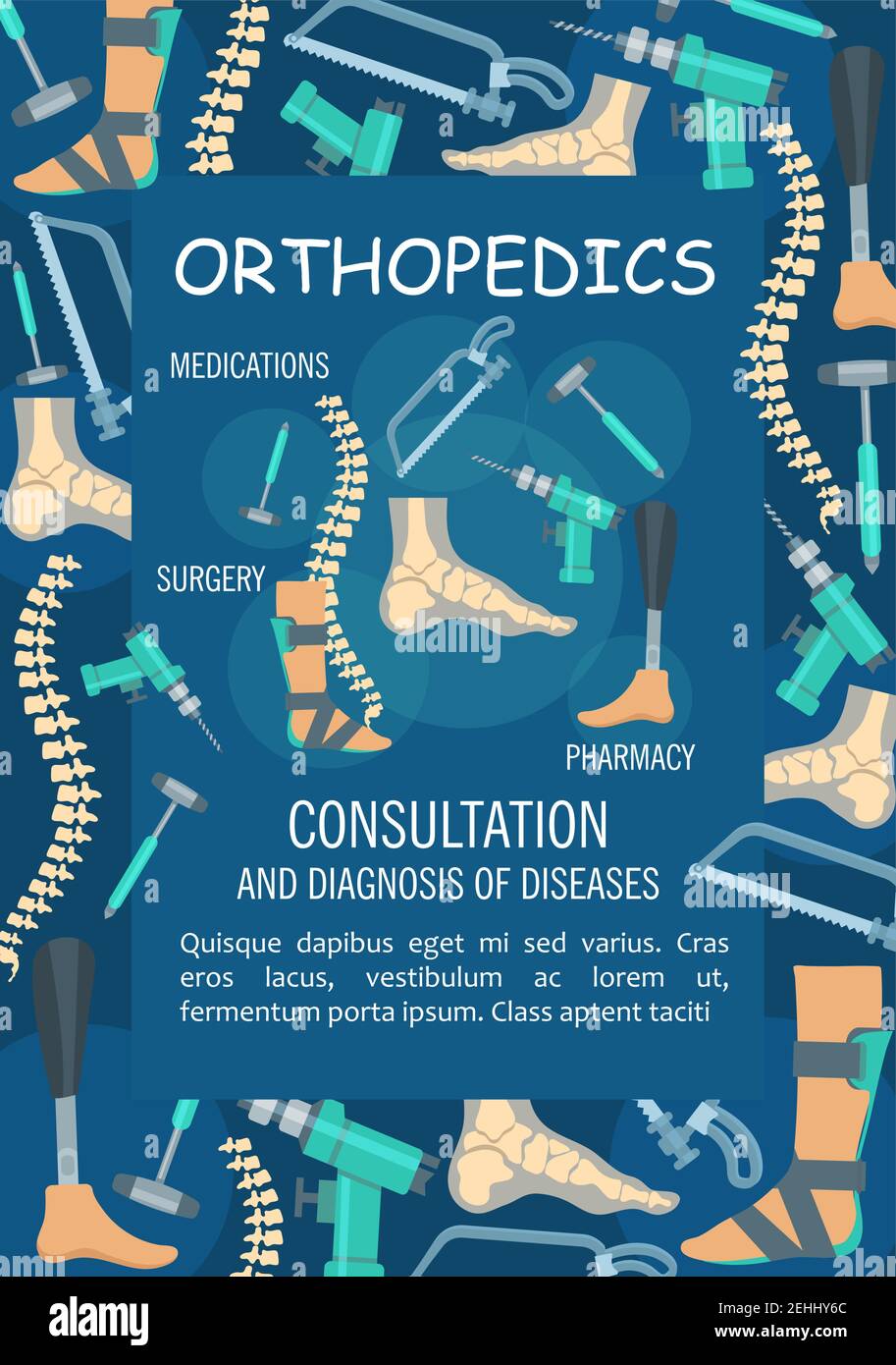 An orthopedic surgeon Stock Vector Images - Alamy
