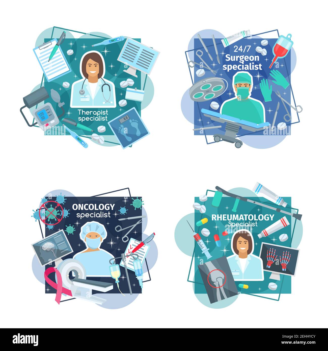 Themes of medicine Stock Vector Images - Alamy