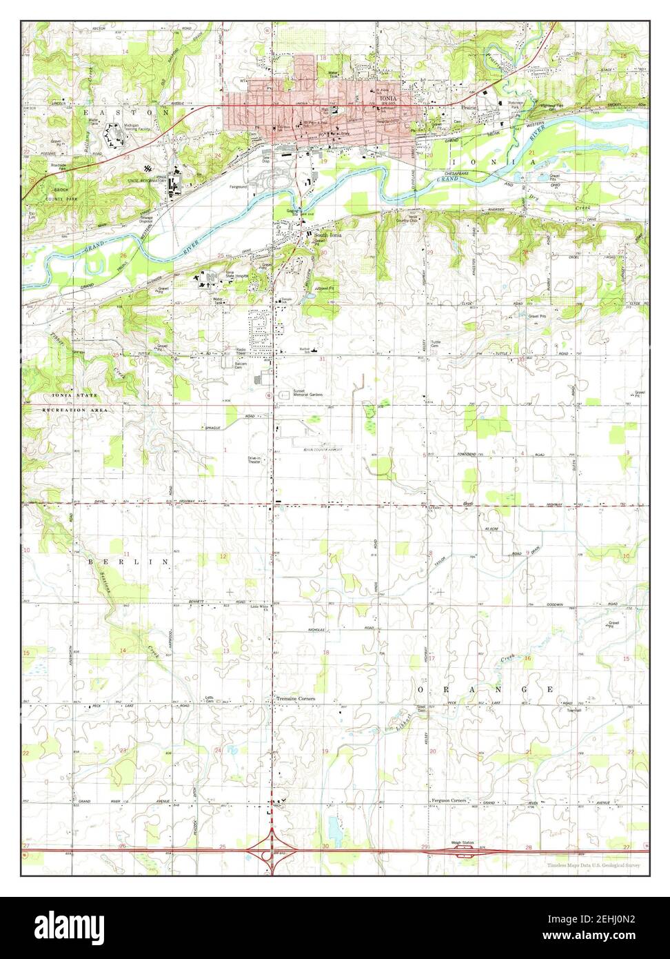 Map of ionia hi-res stock photography and images - Alamy