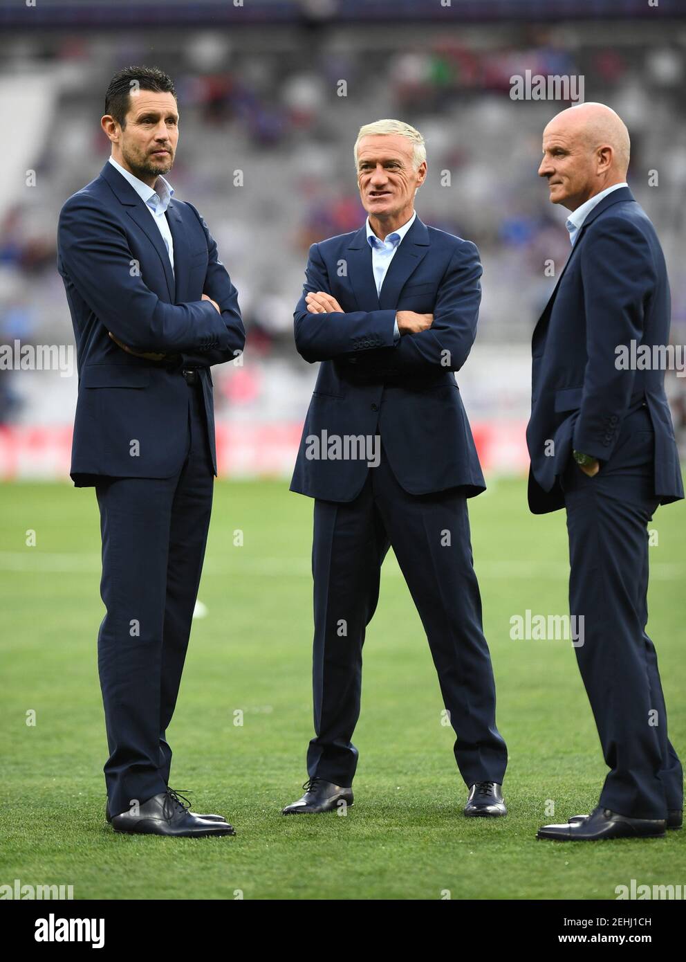 France goalkeeping coach franck raviot hi-res stock photography and ...