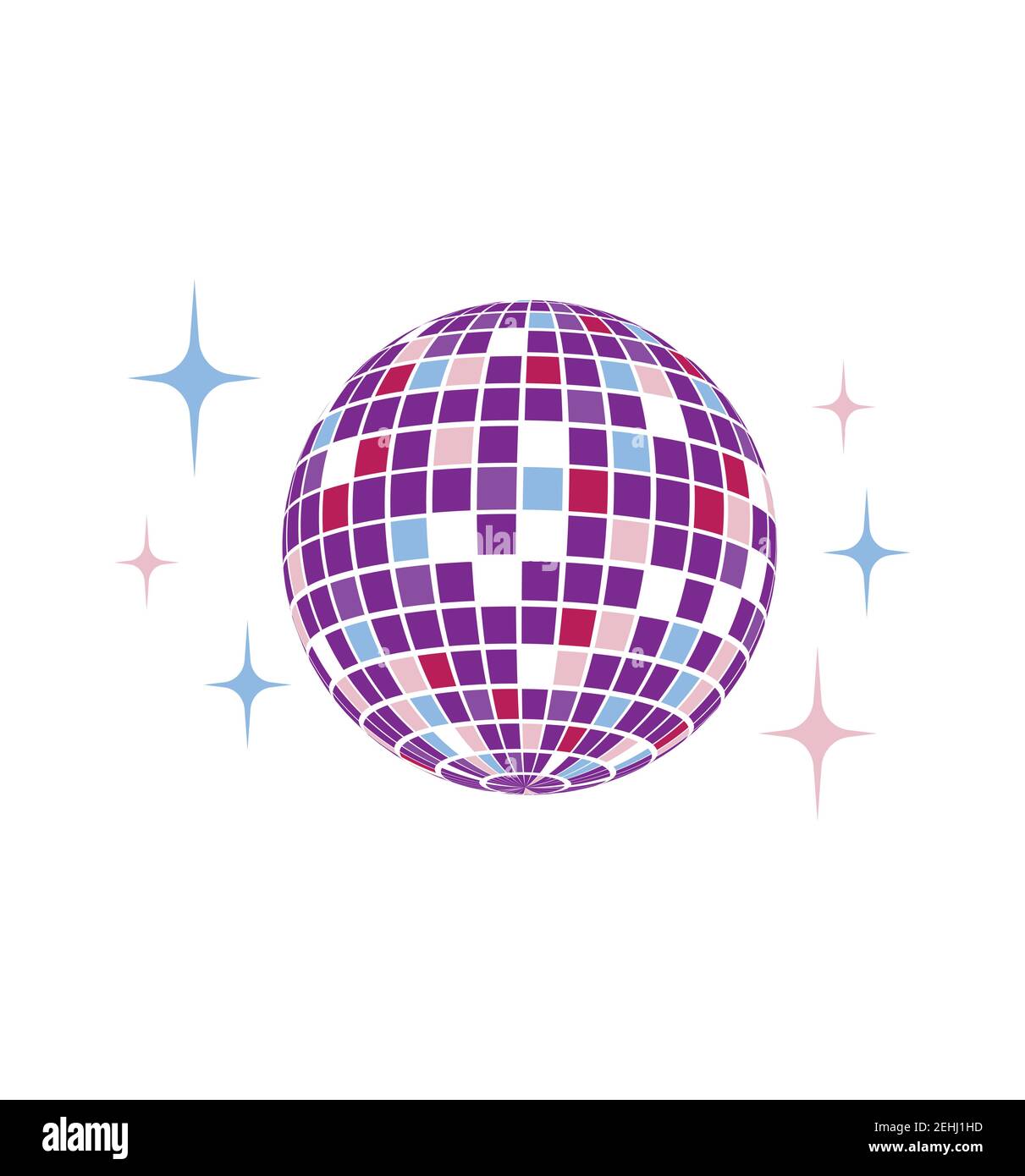 Disco ball Vector icon Disco ball Vector icon Stock Vector Image & Art ...