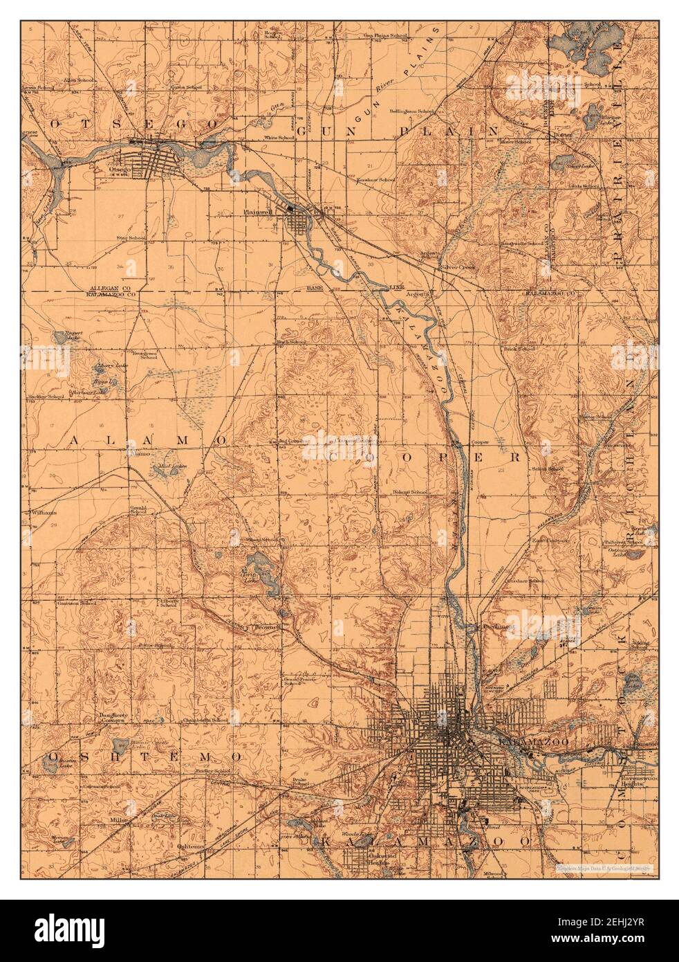 Kalamazoo County Mi Map