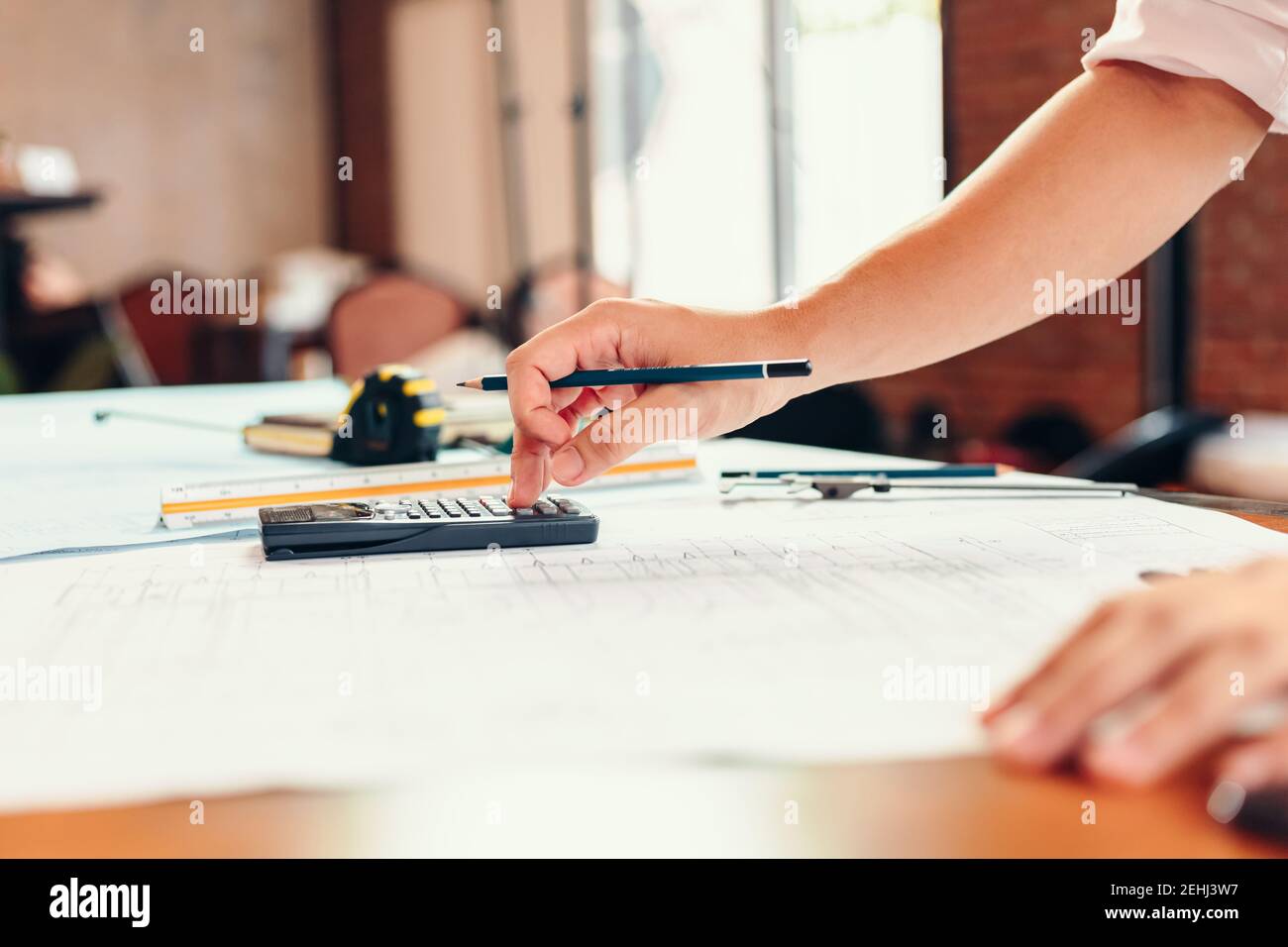 engineering using calculator for accounting and analyzing building ...