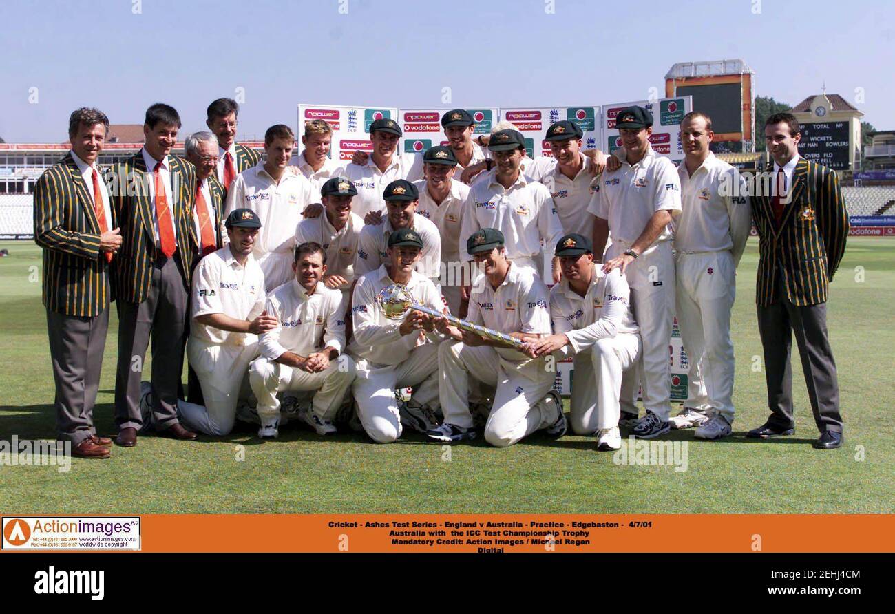 The icc test championship trophy hi-res stock photography and images ...