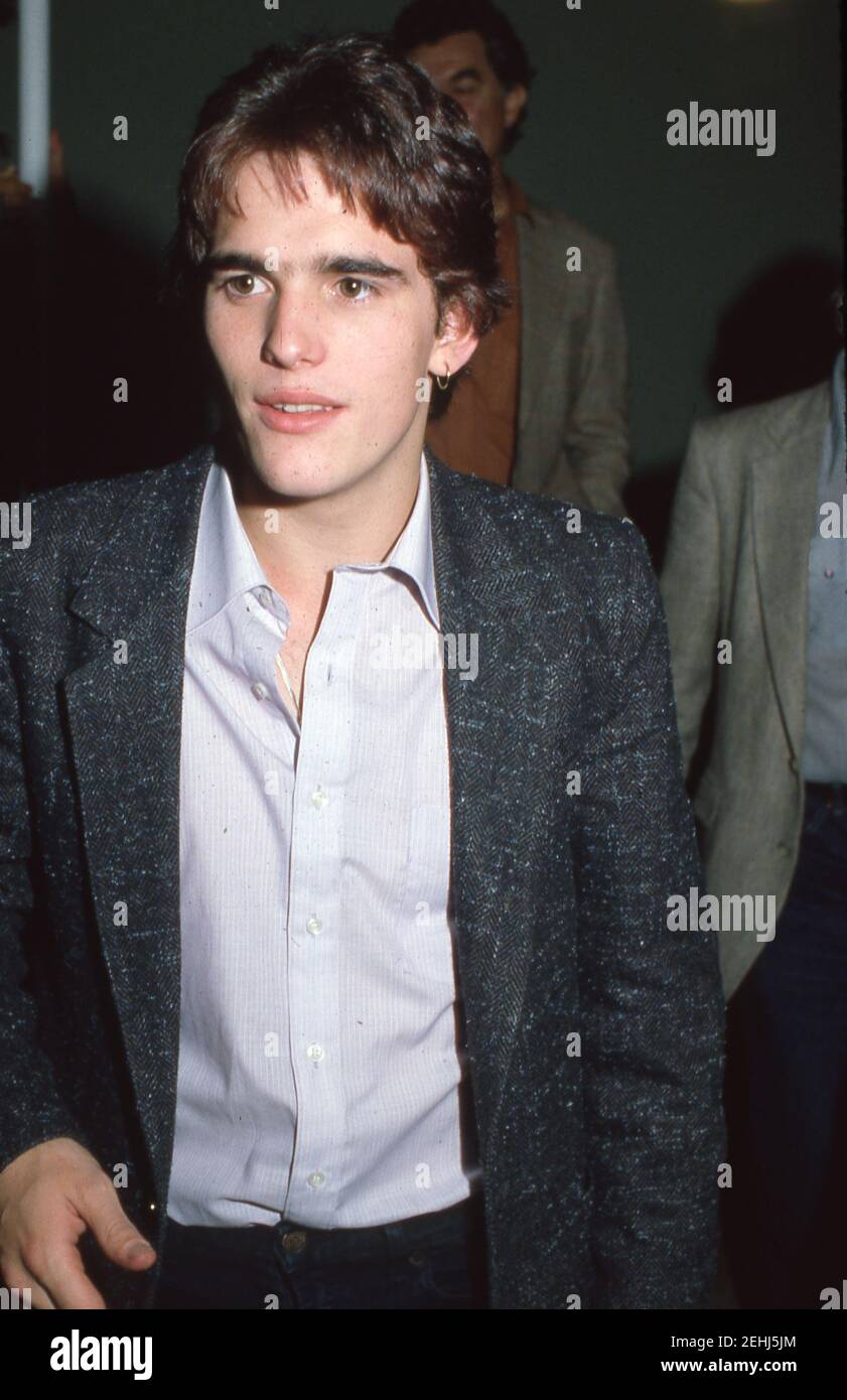 Matt Dillon Circa 1981. Credit: Ralph Dominguez/MediaPunch Stock Photo - Alamy