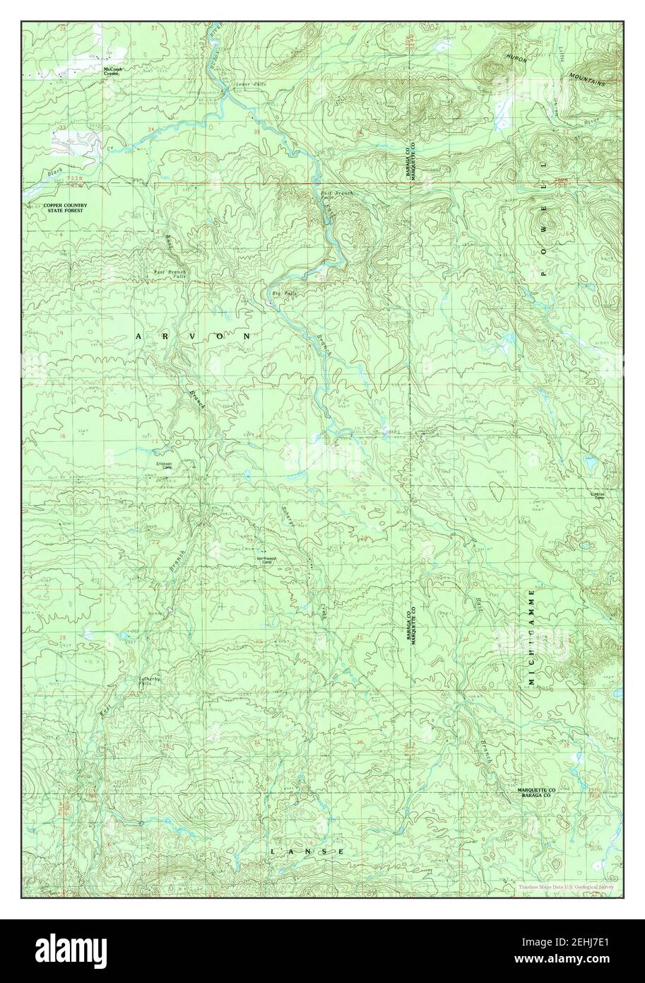 Map of mccomb hi-res stock photography and images - Alamy