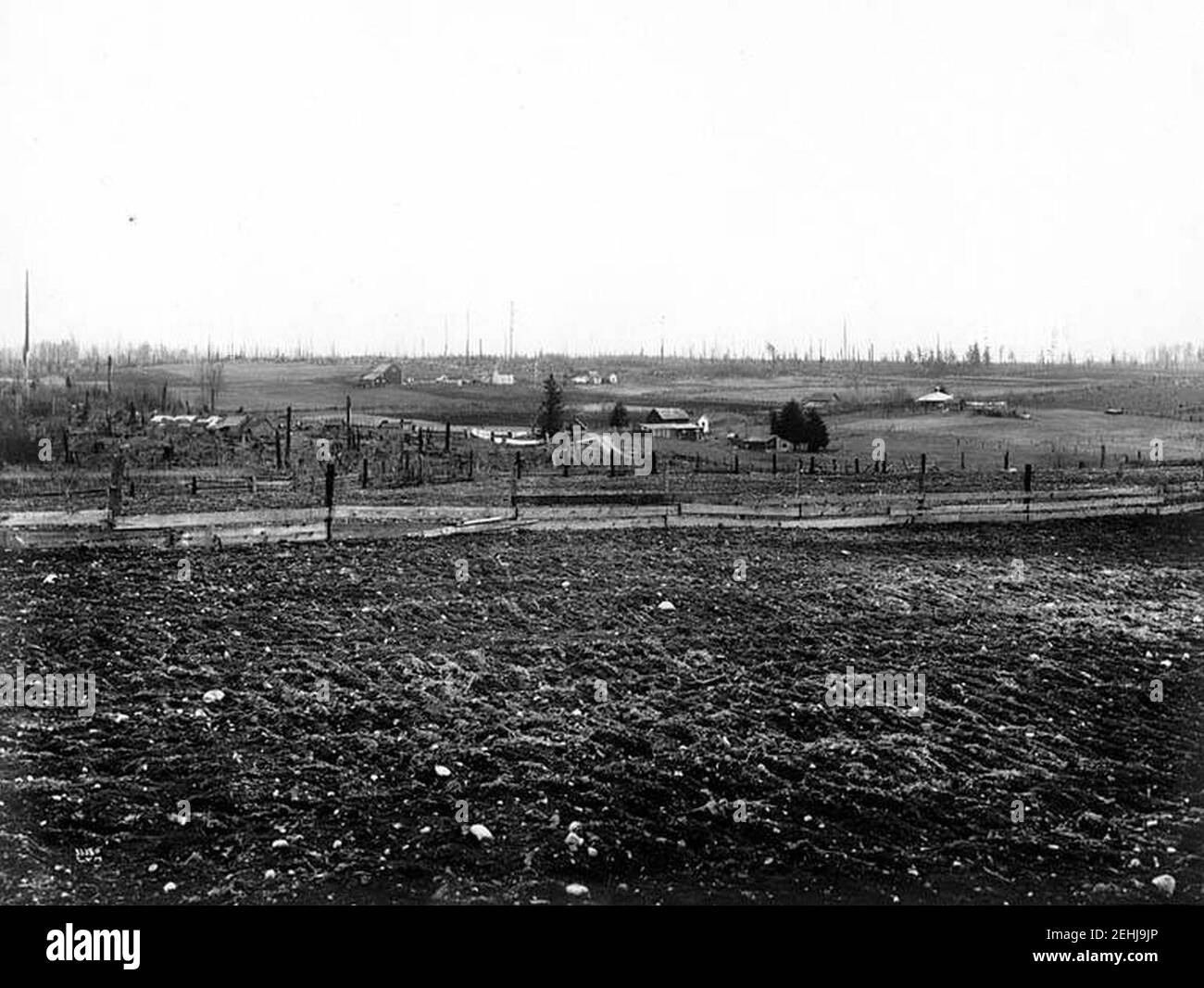 Panoramic view in vicinity of Bellevue Stock Photo - Alamy