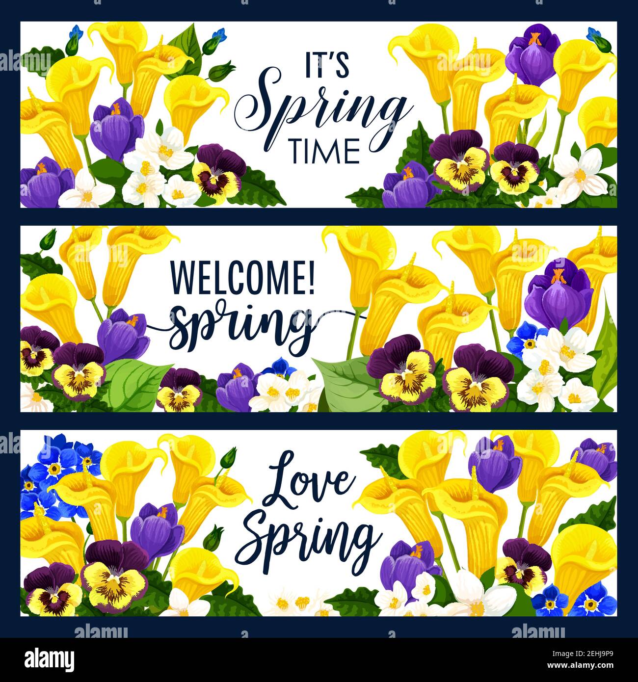 Happy Spring Images Banner