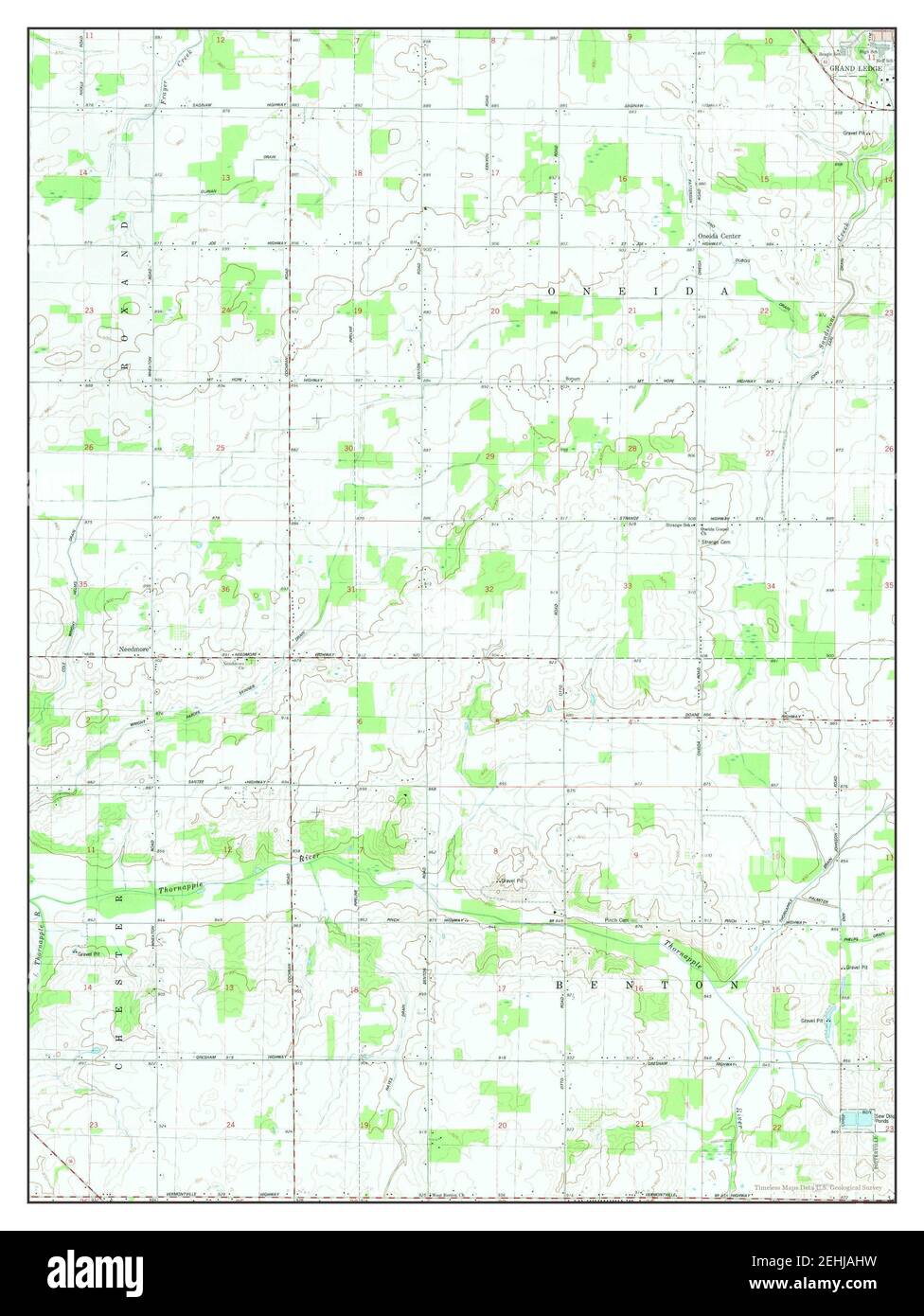 Map of needmore hi-res stock photography and images - Alamy