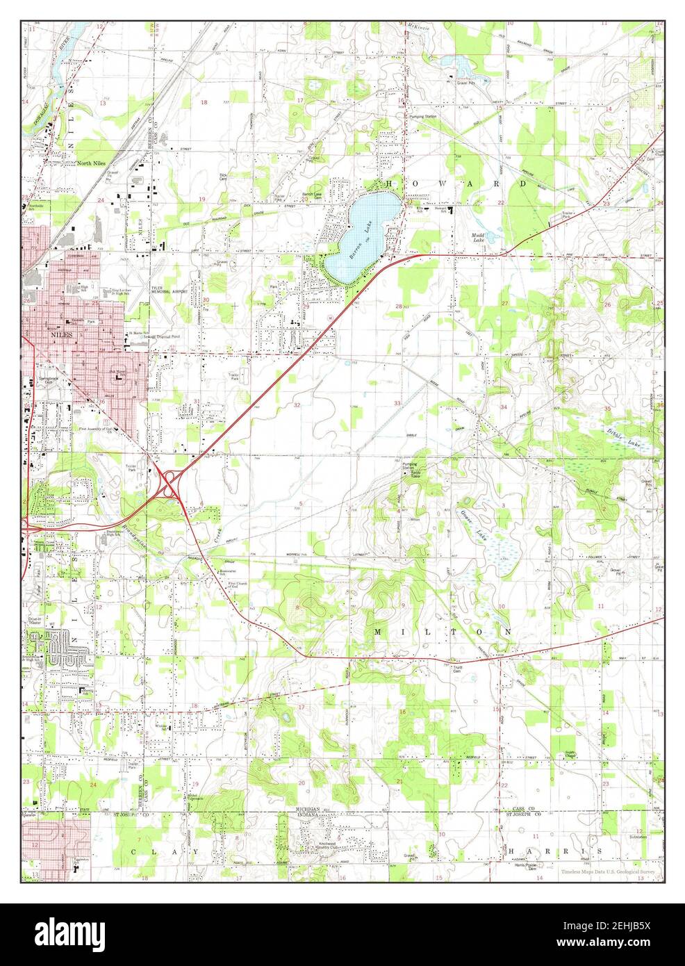 Niles michigan map Cut Out Stock Images & Pictures - Alamy Niles michigan map Cut Out Stock Images & Pictures - Alamy