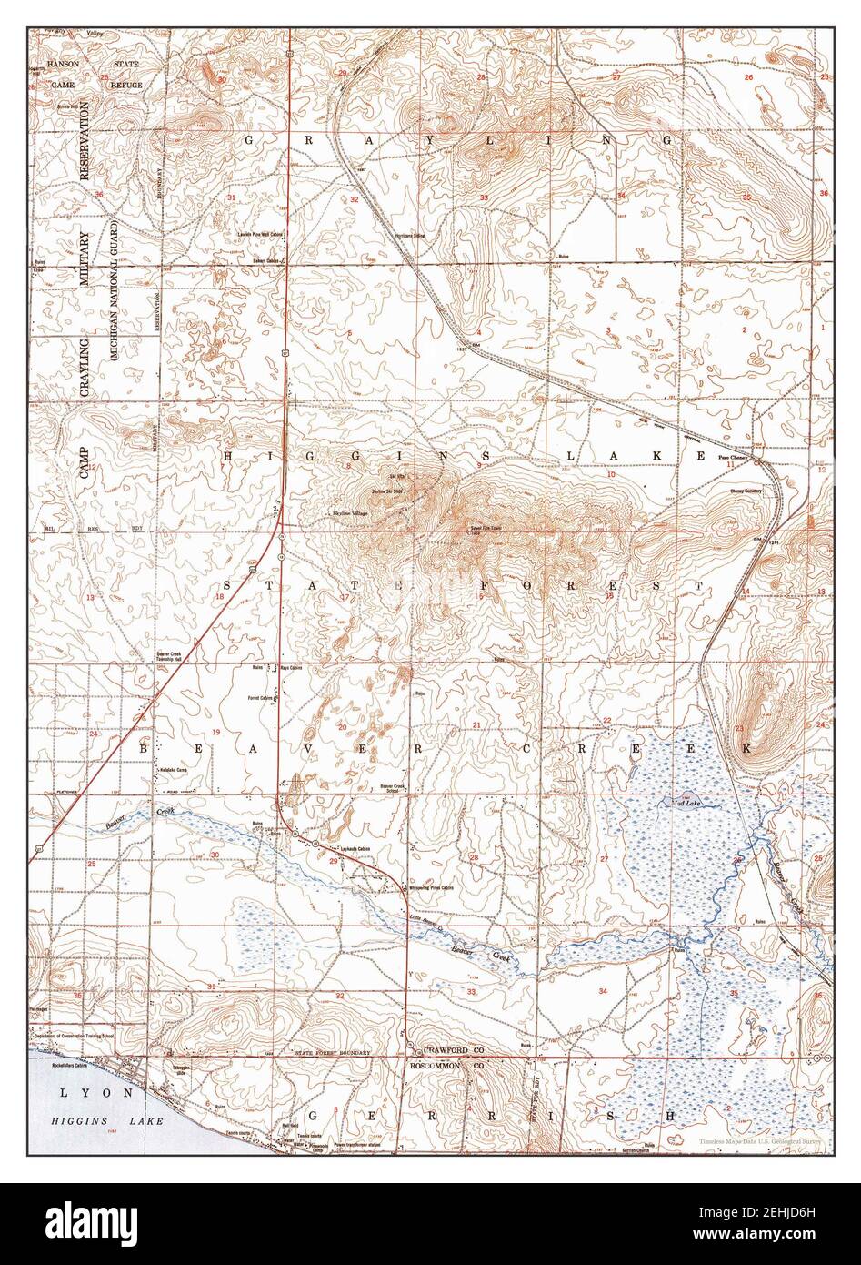 Map of cheney Cut Out Stock Images & Pictures - Alamy