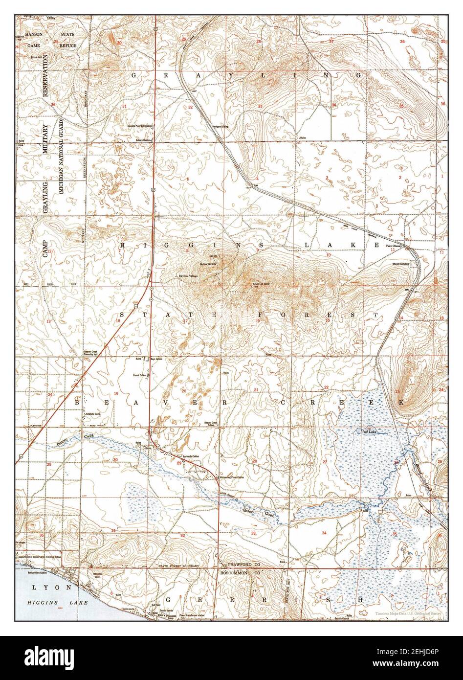Map of cheney hi-res stock photography and images - Alamy