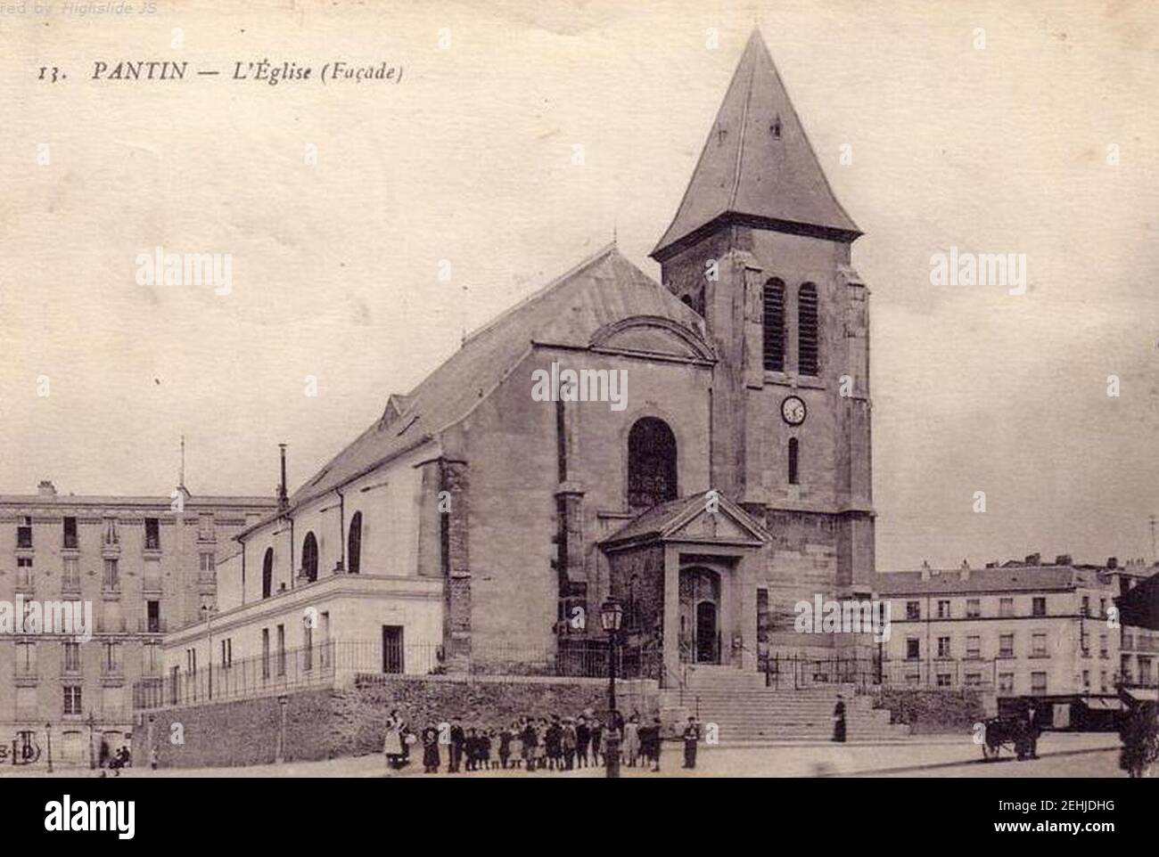 Pantin.Eglise de Pantin Stock Photo - Alamy