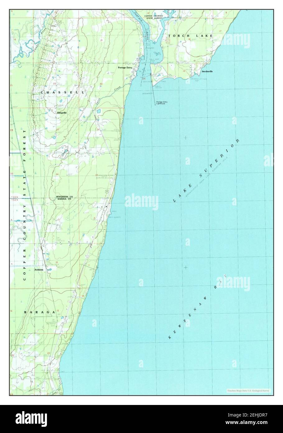 Portage michigan map Cut Out Stock Images & Pictures - Alamy